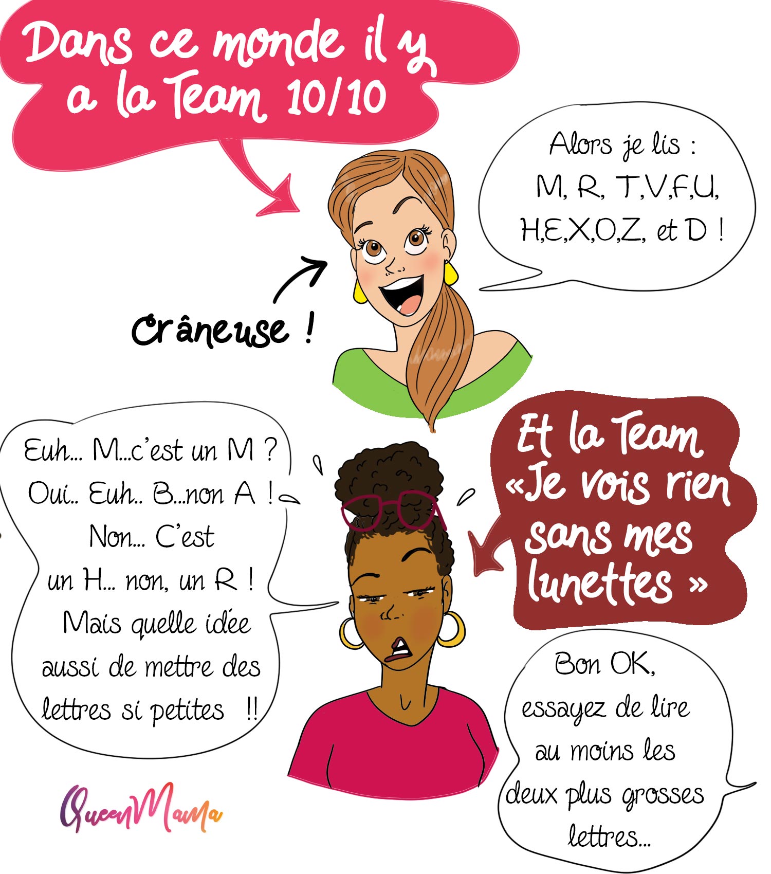 Myope un jour, myope toujours ? Ou quand tu portes des lunettes ...